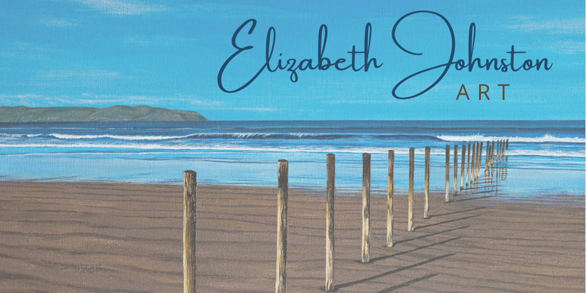 Elizabeth Johnston Art - Northern Ireland sea and landscape paintings